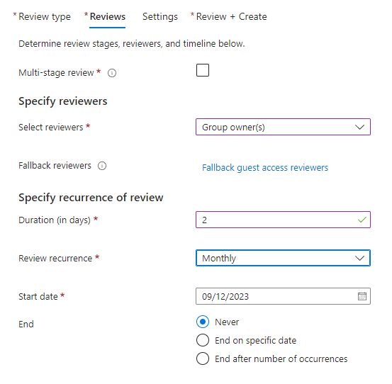 How to Create and Manage Access Reviews for Group Owners